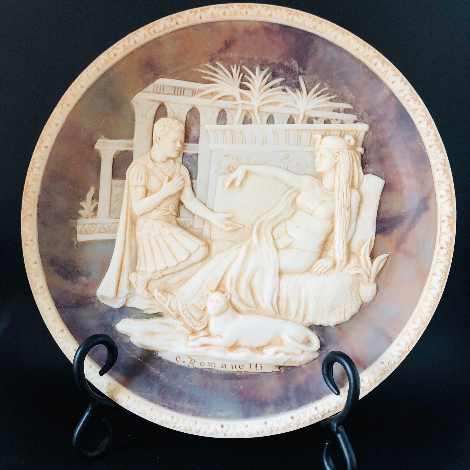 Incolay Studios of California Stone Sculpture Collector Plate - Etsy