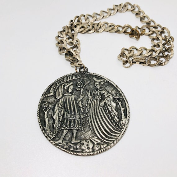 Vintage Alva Museum Replicas Medallion "The Lovers" -… - Gem