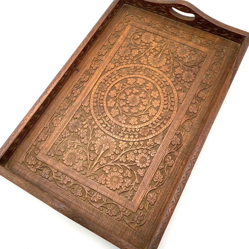 Antique Serving Tray - Etsy