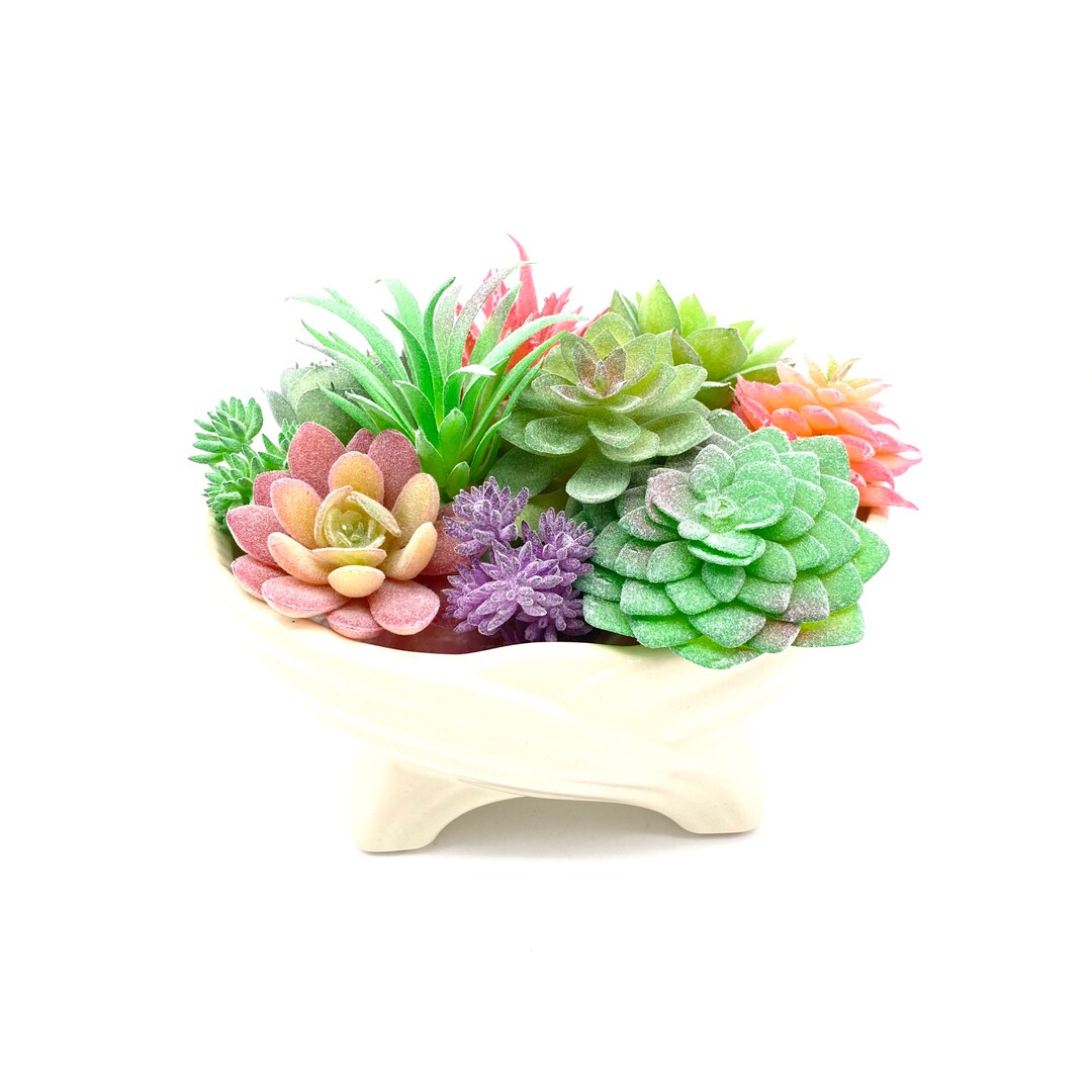 Vintage - Cookson Pottery Planter - Art Deco USA Pottery - Ivory - Mid ...