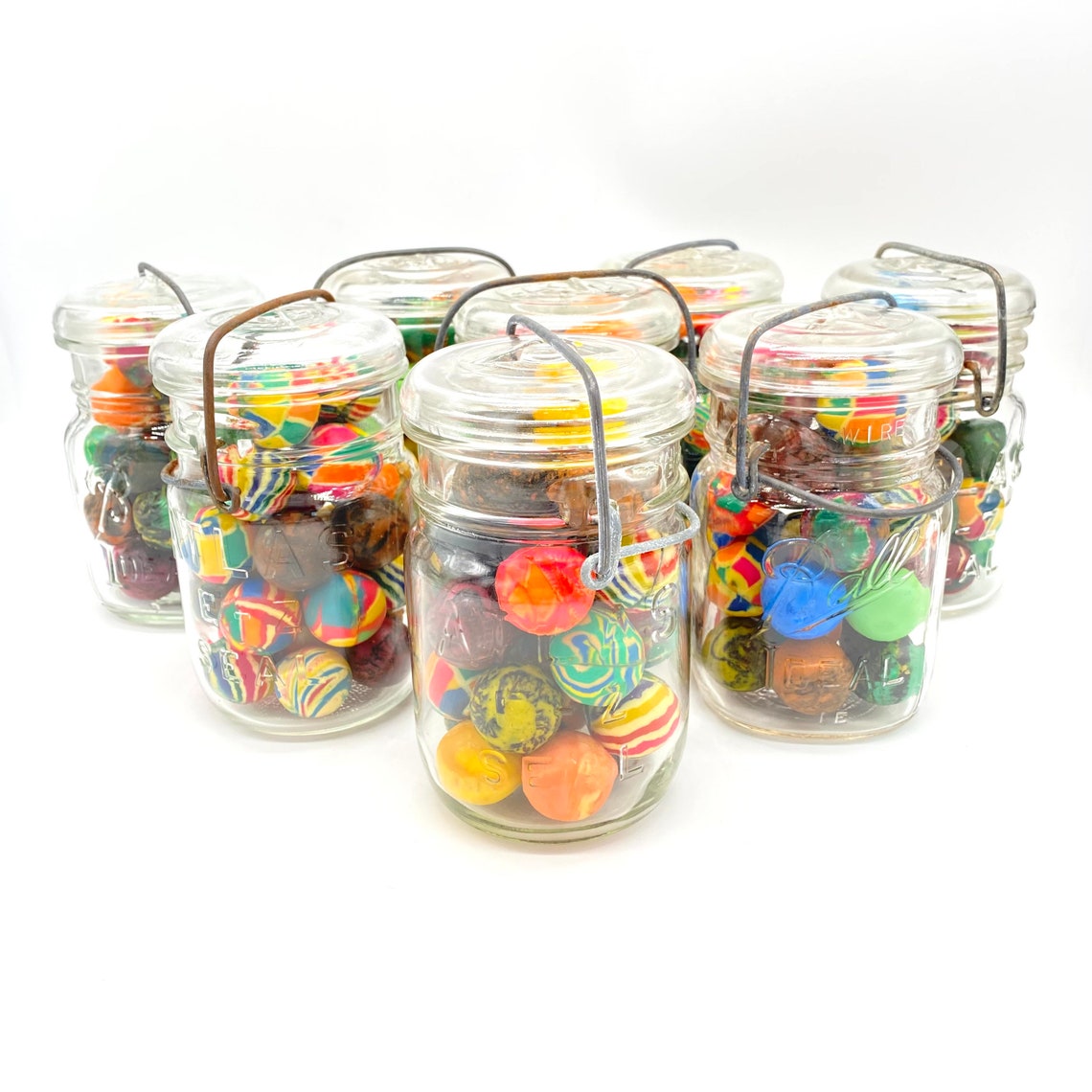 Vintage 1980-1990 Lot of 25 Bouncy Balls in a Vintage Ball | Etsy