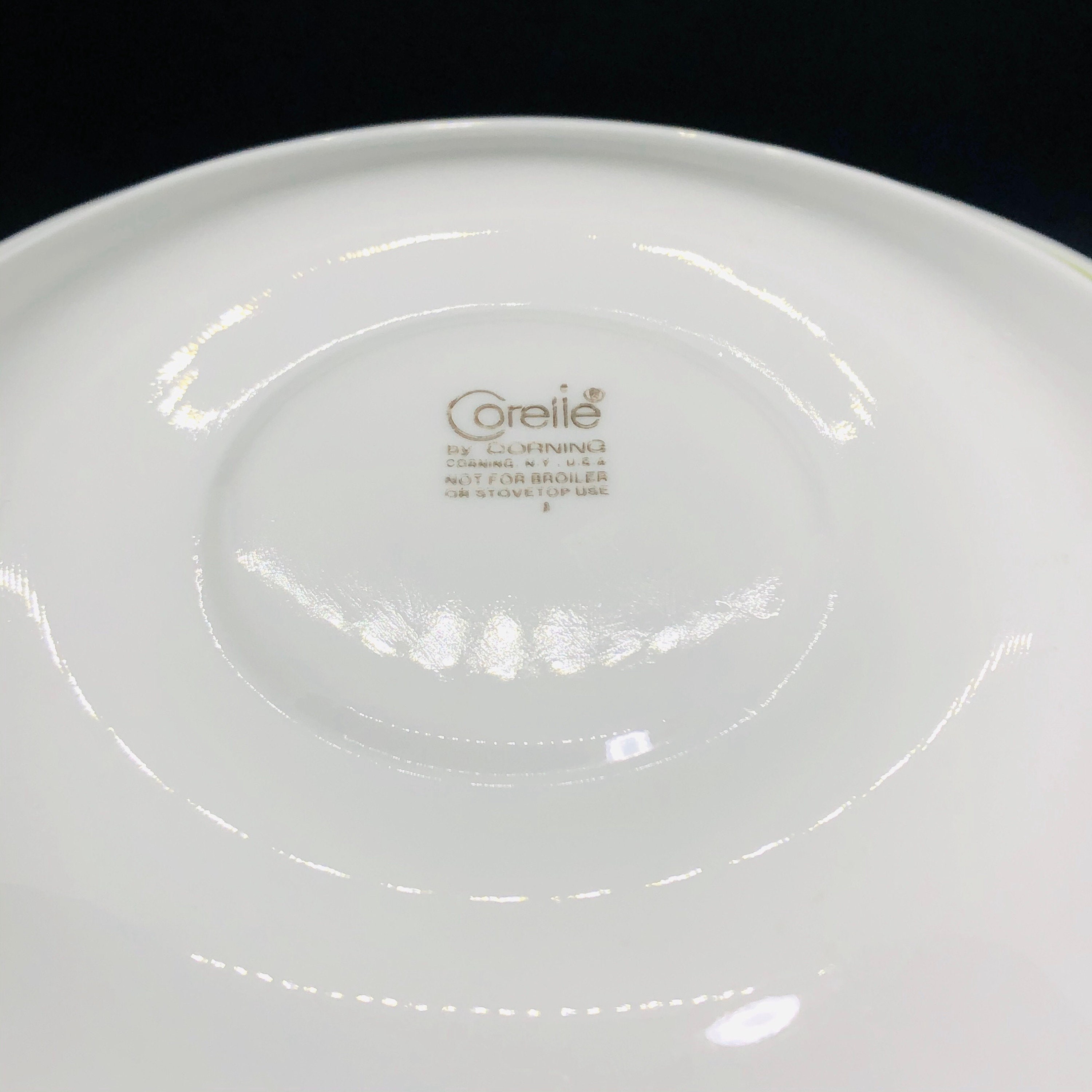 Vintage Corelle Wildflower Meadow Pattern Saucers | Etsy