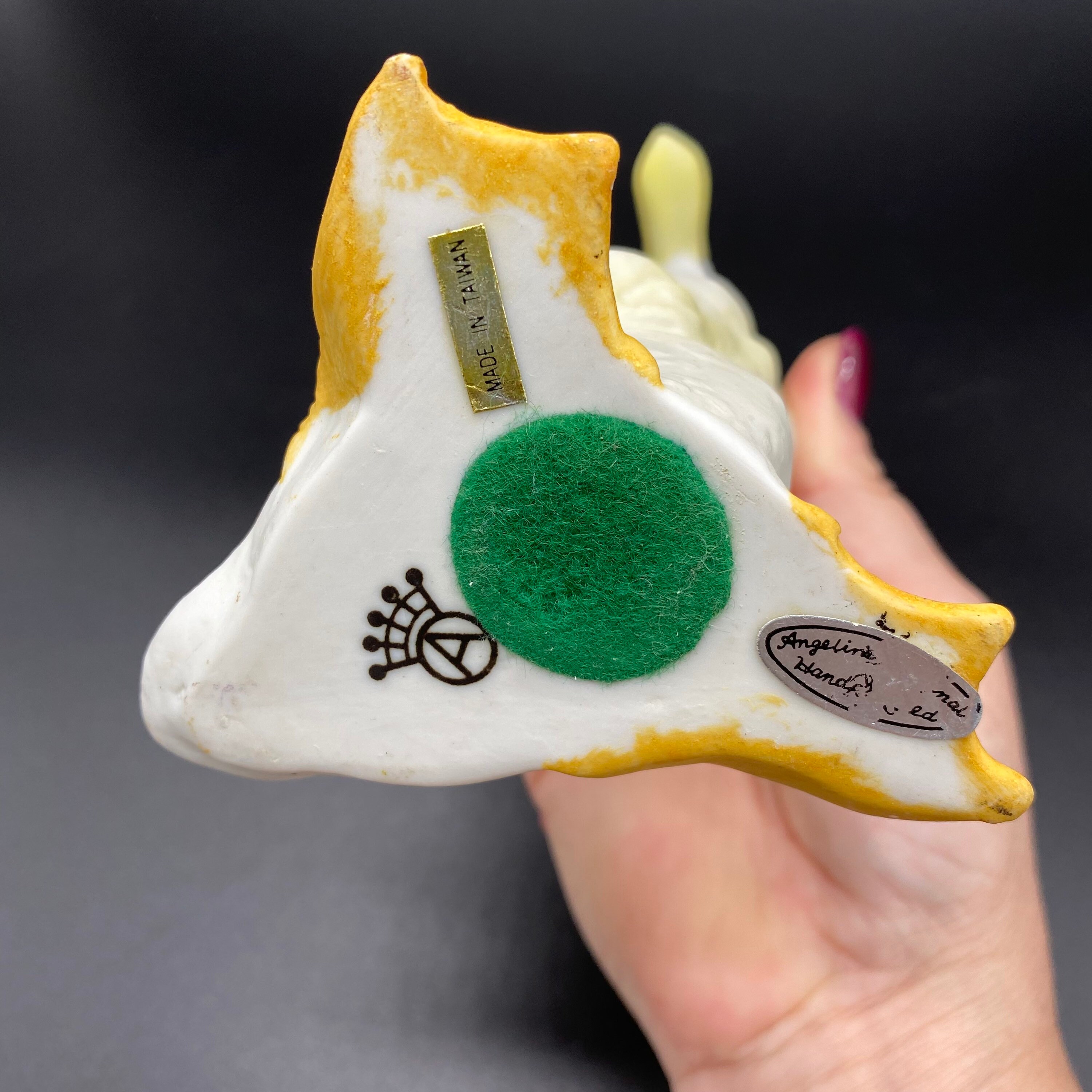 Vintage Hand Painted Angeline Original Bisque White | Etsy