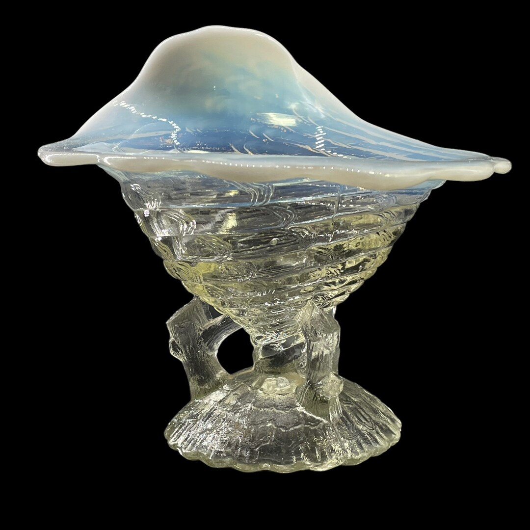 Vintage / Antique - Northwood 1905 - Footed - Blue Opalescent - Jack ...