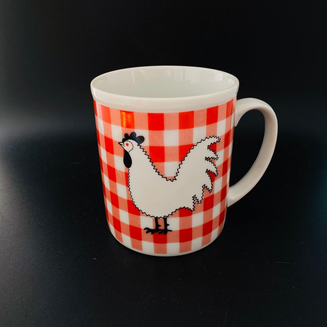 Vintage - Rosenthal - Netter - Red & White Gingham / Checkered ...