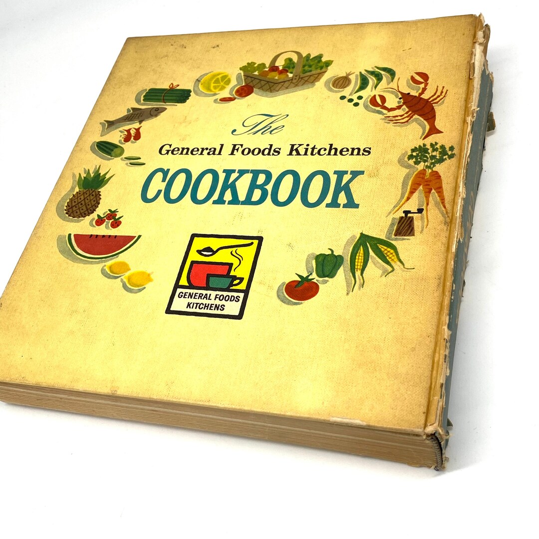 Vintage - the General Foods Kitchens Cookbook - Random House - 1959 - Etsy