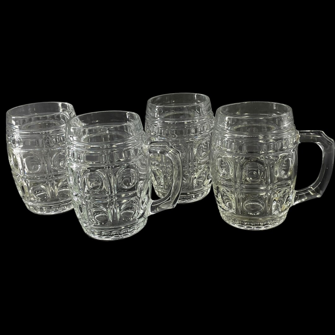 Vintage - Set of 4 - Italy - Italian Glass W/ Italian Inscription ...