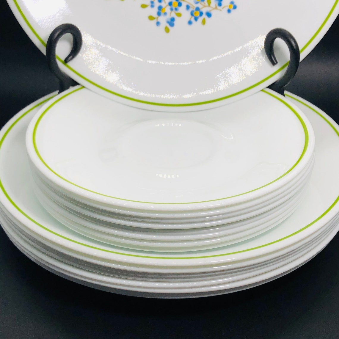 Vintage Corelle Wildflower Meadow Pattern Saucers - Etsy