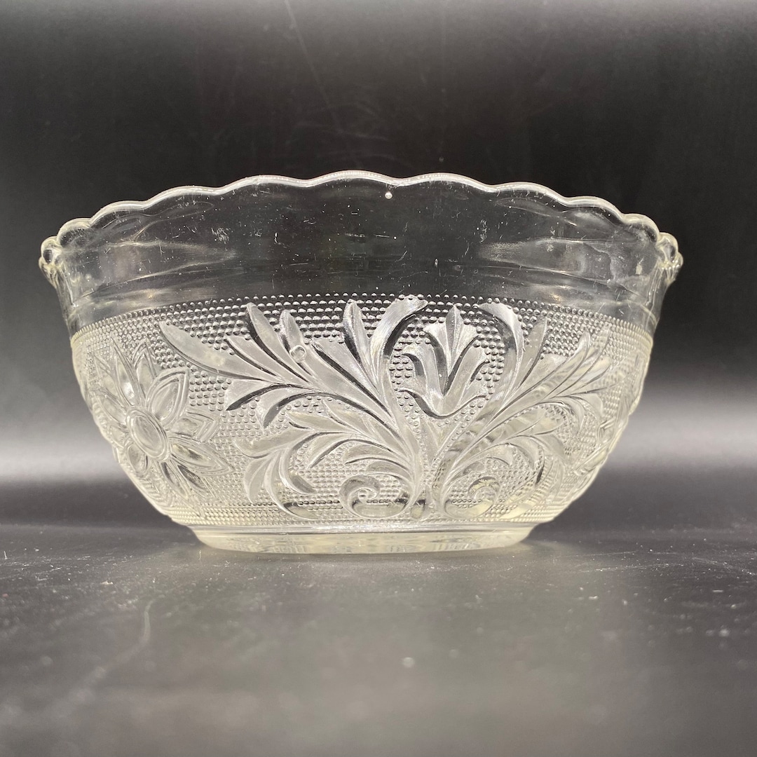 Vintage - Indiana Glass Company - Tiara - Clear Depression Glass ...