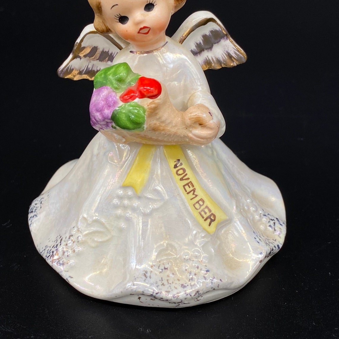 Vintage Very Rare November Birthday Angel Birthday Month - Etsy