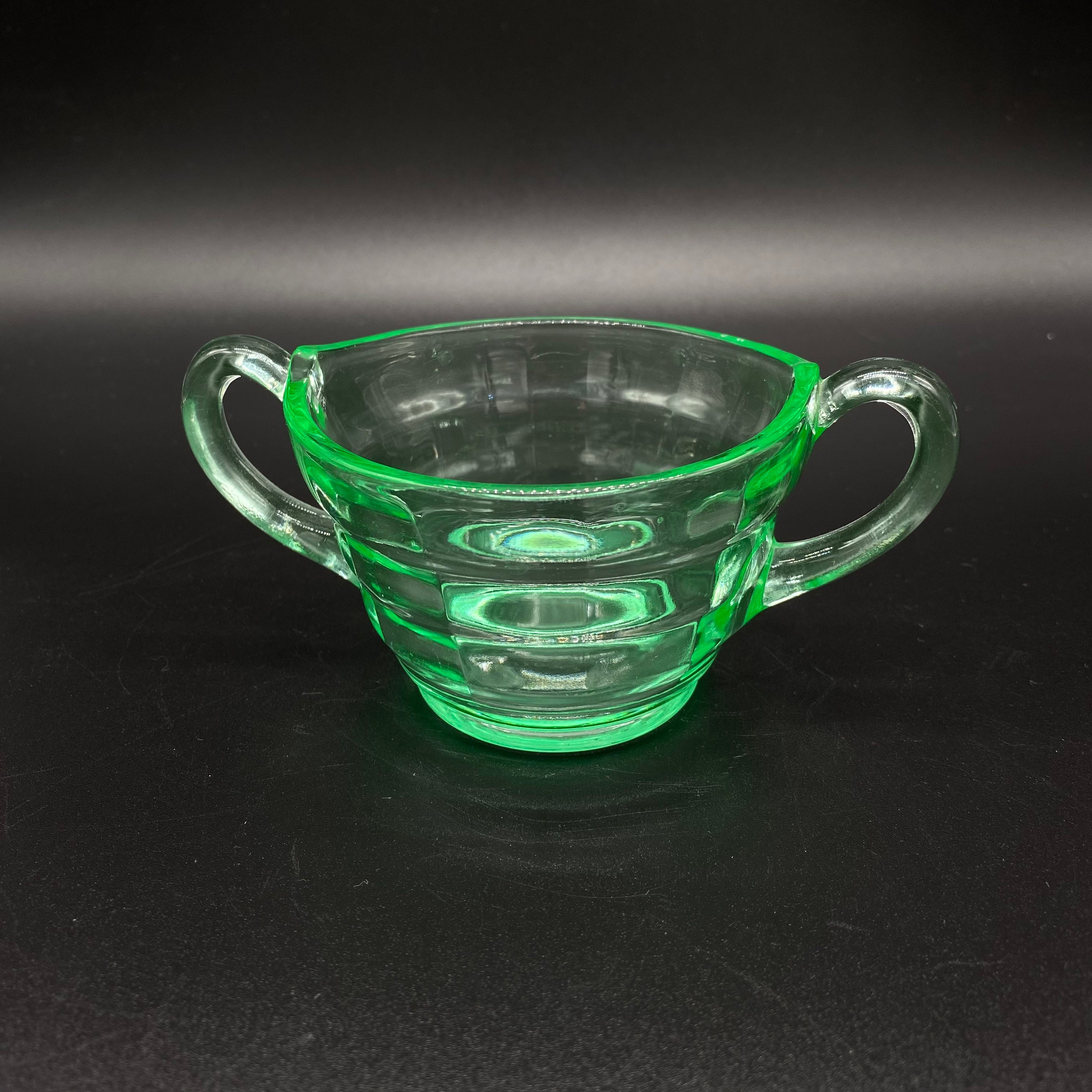 Vintage Hocking Glass Company Green Depression Glass | Etsy