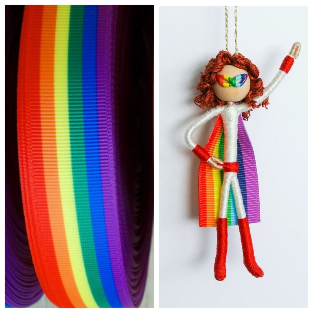 LGBTQ Pride Superhero Ornament / Pride Custom / Pride Ornament - Etsy