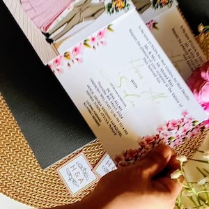 Sliding Invitation Card | Pull Invitation Card | Scroll Invitation Card ...