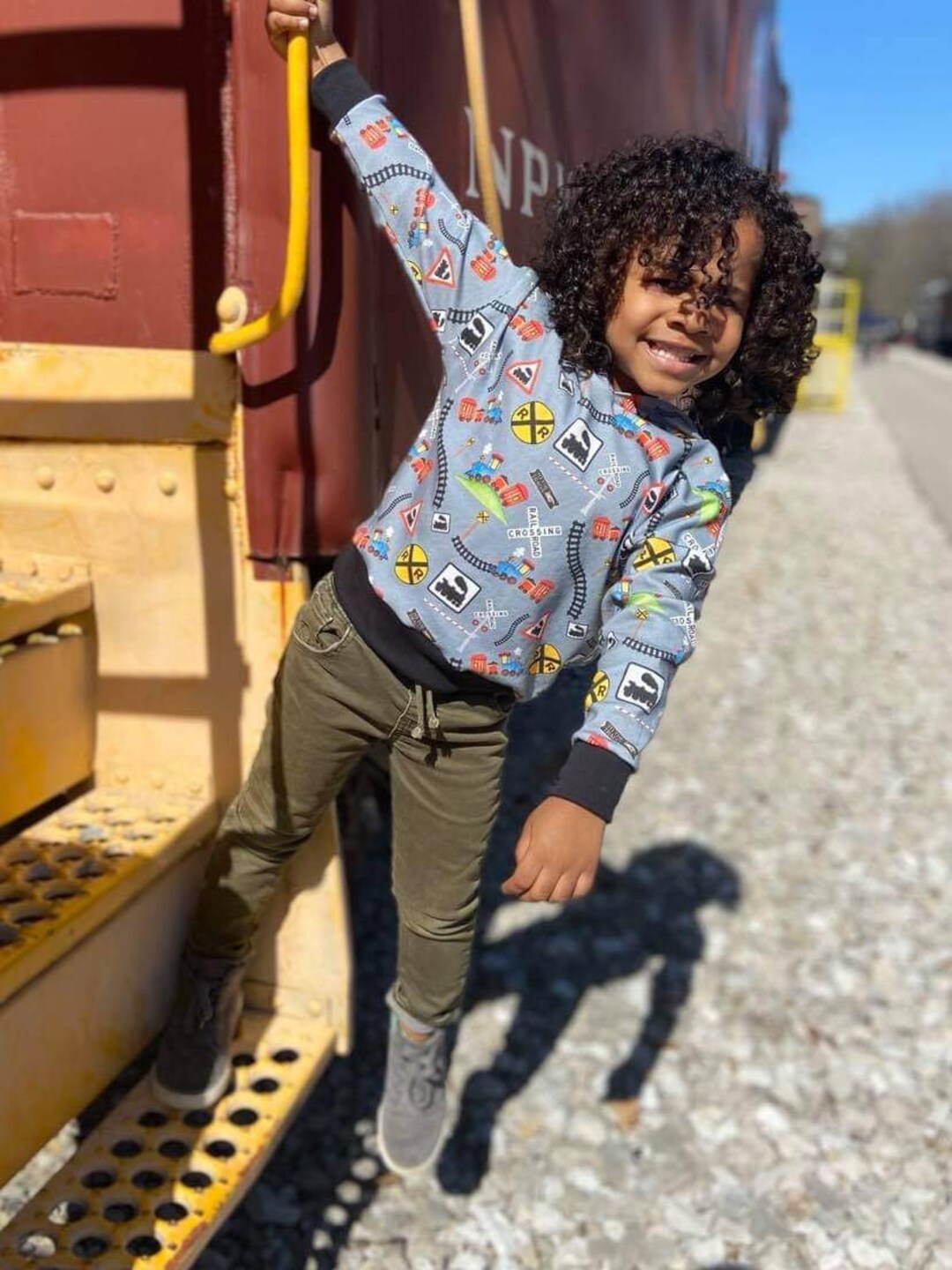 Train Hoodie Shirt, Kids Train Gifts, Train Hoodie - Etsy