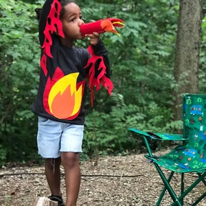 Fire Shirt, Fire Costume, S’more Costume, Halloween Costume, Flames ...
