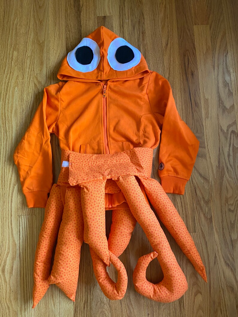 Octopus Costumes 7 Colors to Choose From Octopus Hoodie - Etsy