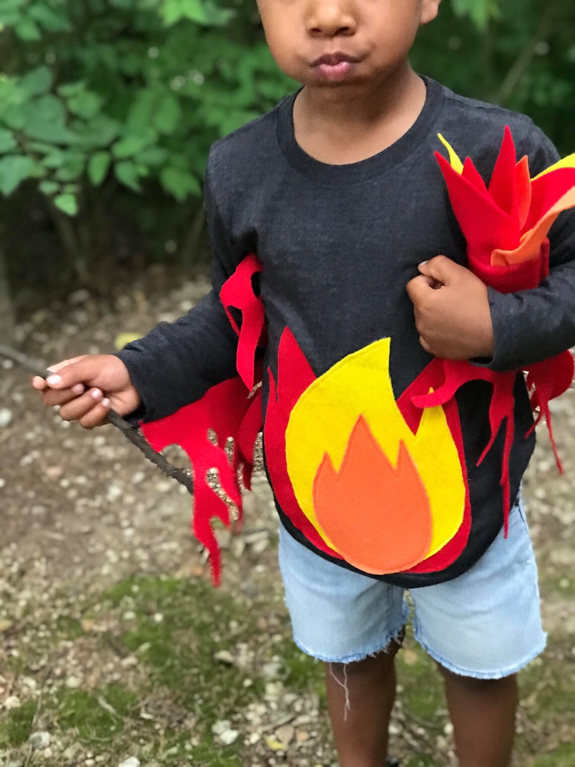 Fire Shirt Fire Costume Smore Costume Halloween Costume - Etsy