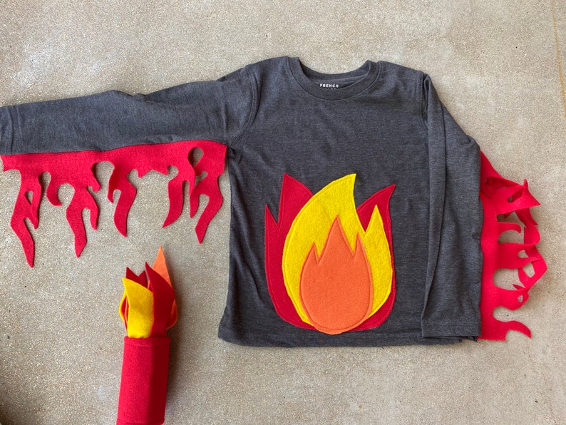 Fire Shirt Fire Costume Smore Costume Halloween Costume - Etsy