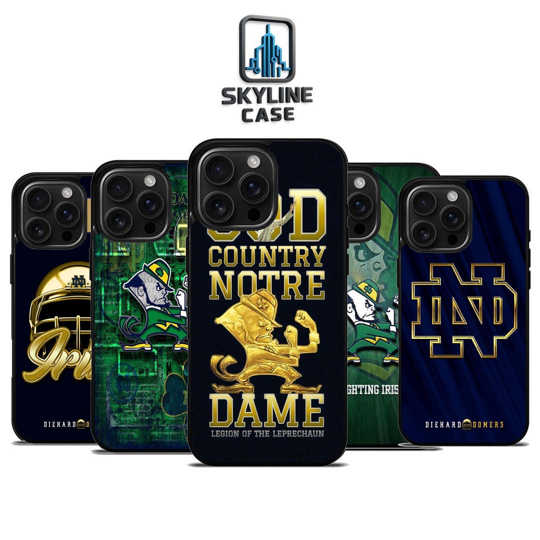Green Gold Football Phone Case, Sport Fan Durable iPhone 17 16 15 14 13 ...