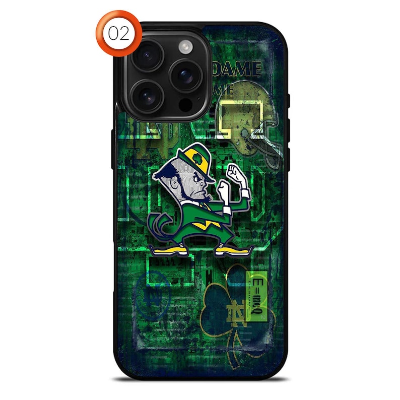 Green Gold Football Phone Case, Sport Fan Durable iPhone 17 16 15 14 13 ...