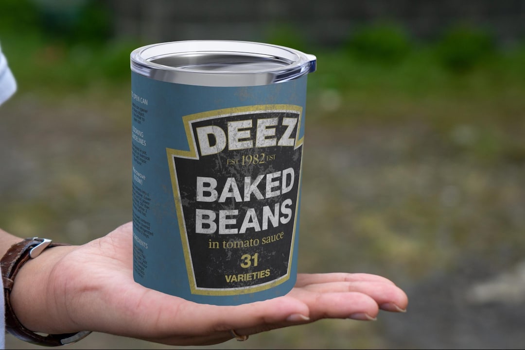 Dayz Inspired DEEZ BAKED BEANS Can 10 Oz Tumbler - Etsy