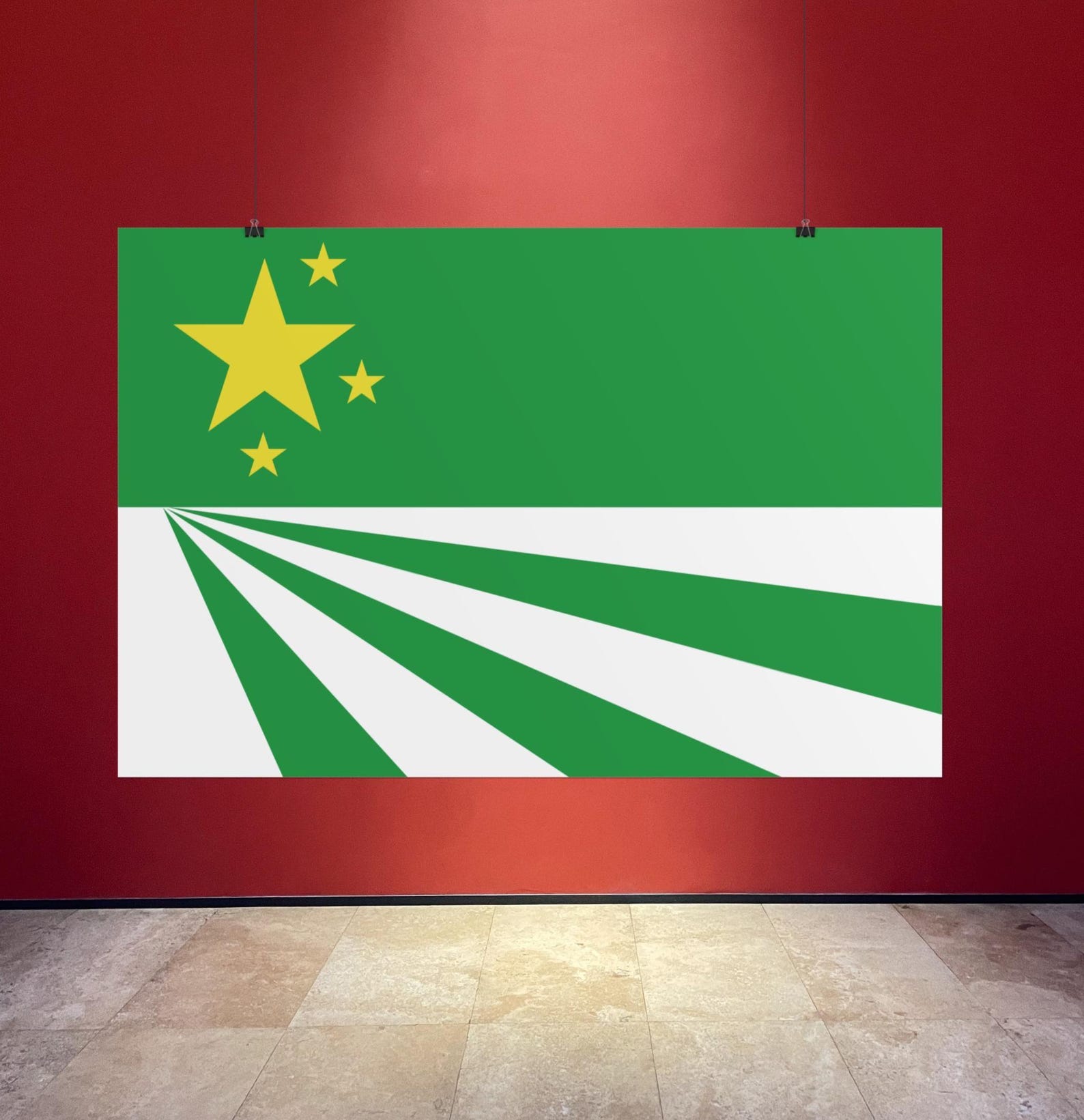 Dayz Inspired Republic of Chernarus Flag Poster - Wall Art - Rolled ...