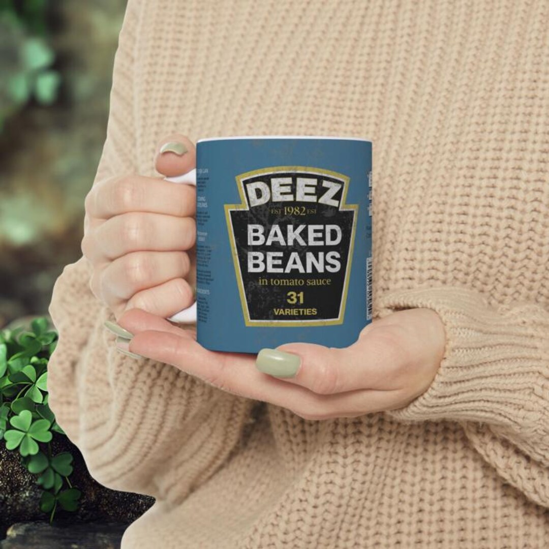 Dayz Inspired DEEZ Baked Beans Ceramic Coffee Mug - Etsy