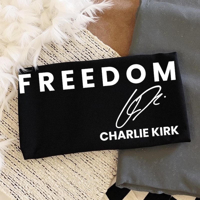 Charlie Kirk Freedom Shirt Font - Etsy