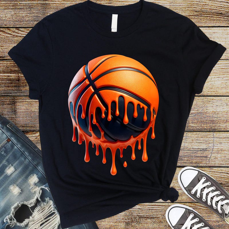 Blue Basketball Drip - Etsy