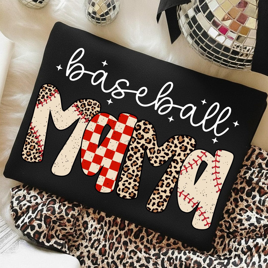 Baseball Mama Png, Baseball Game Day Png, Sports Mom Shirt Design ...