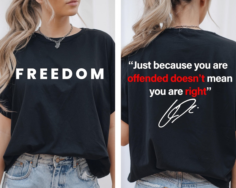 Freedom Justice for Charlie Kirk Png, Charlie Quotes Png, Just Because ...