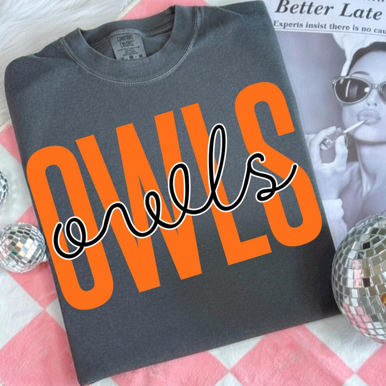 Owls PNG: High School Owls Football Png, Owls Shirt Png, Owls Football ...