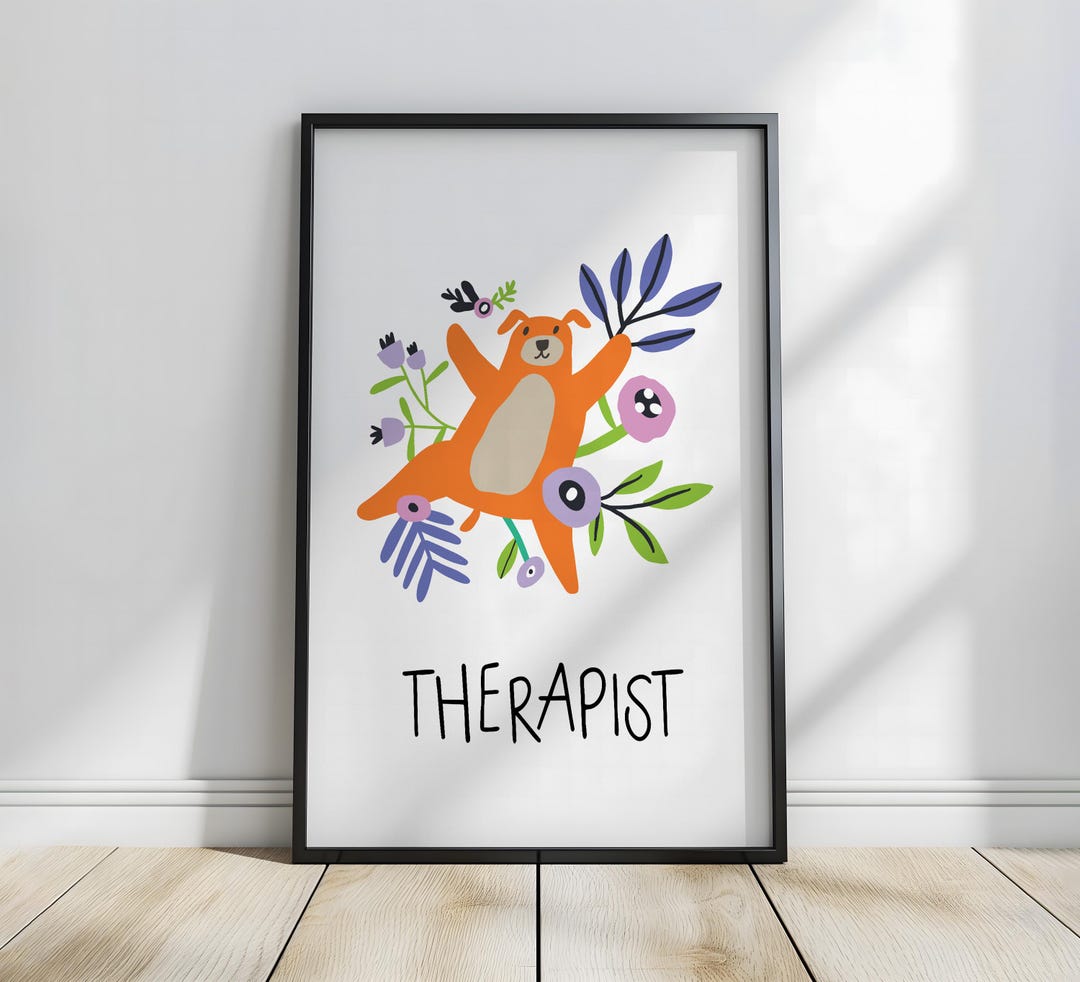 Dog Wall Art: Funny Pet Print for Dog Lovers - Etsy