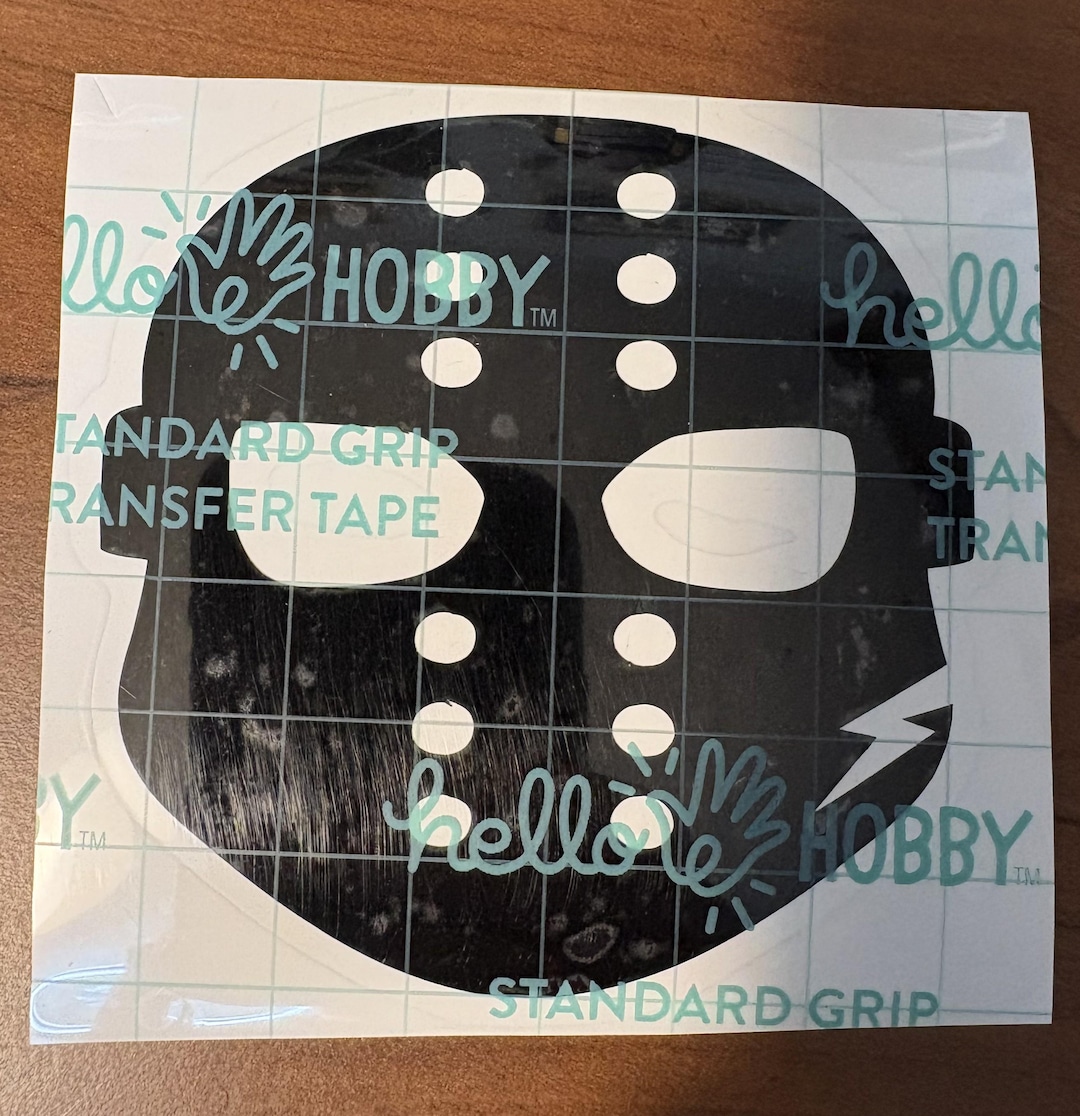 Jason Mask Vinyl Decal - Etsy