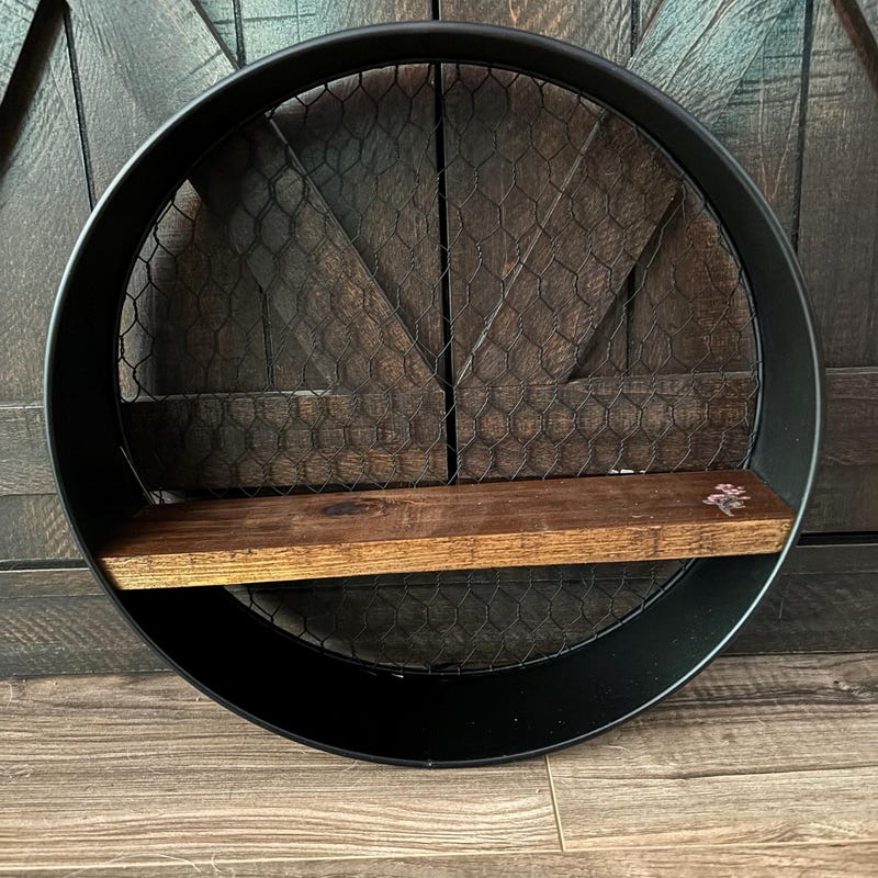 Round Shelf - Etsy