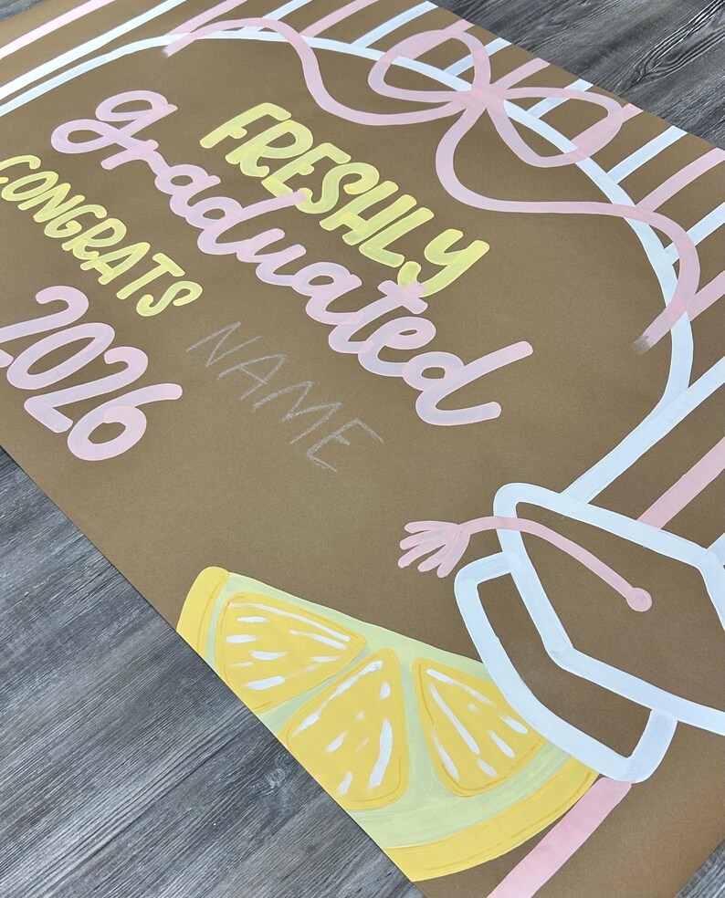 Freshly Graduated - Etsy