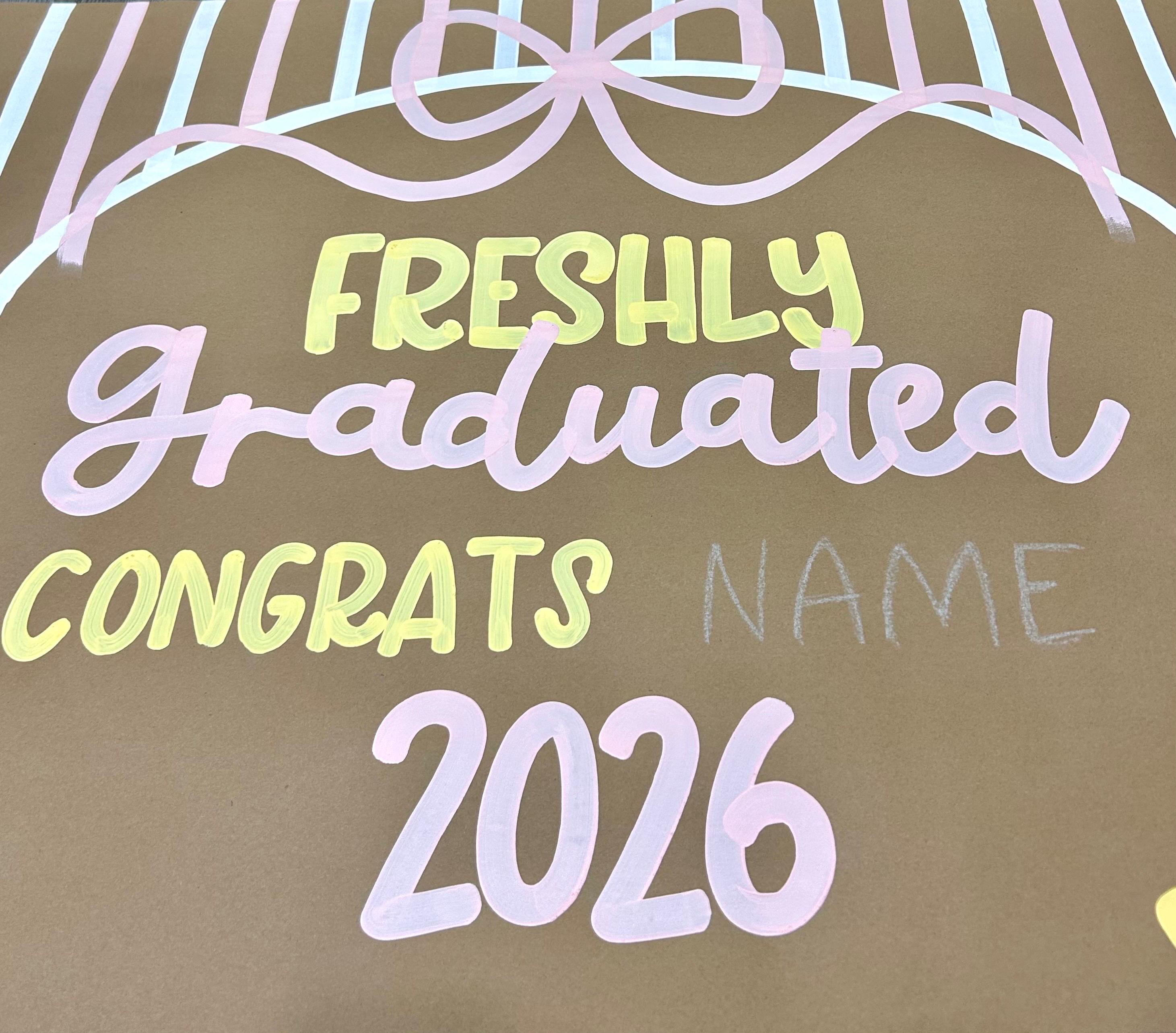 Freshly Graduated - Etsy