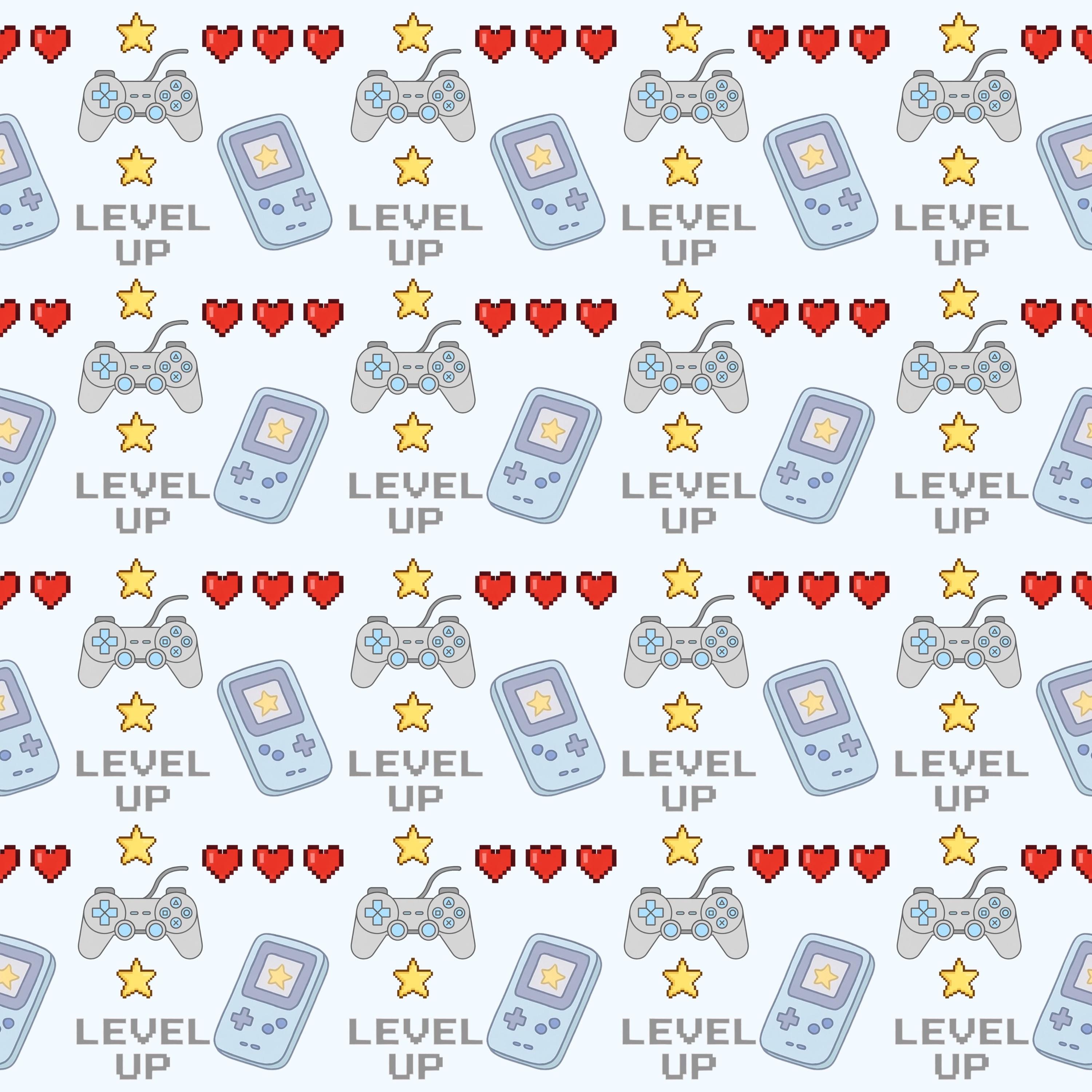 Y2K Retro Game Seamless Pattern: 90s Pixel Art (digital Download) - Etsy