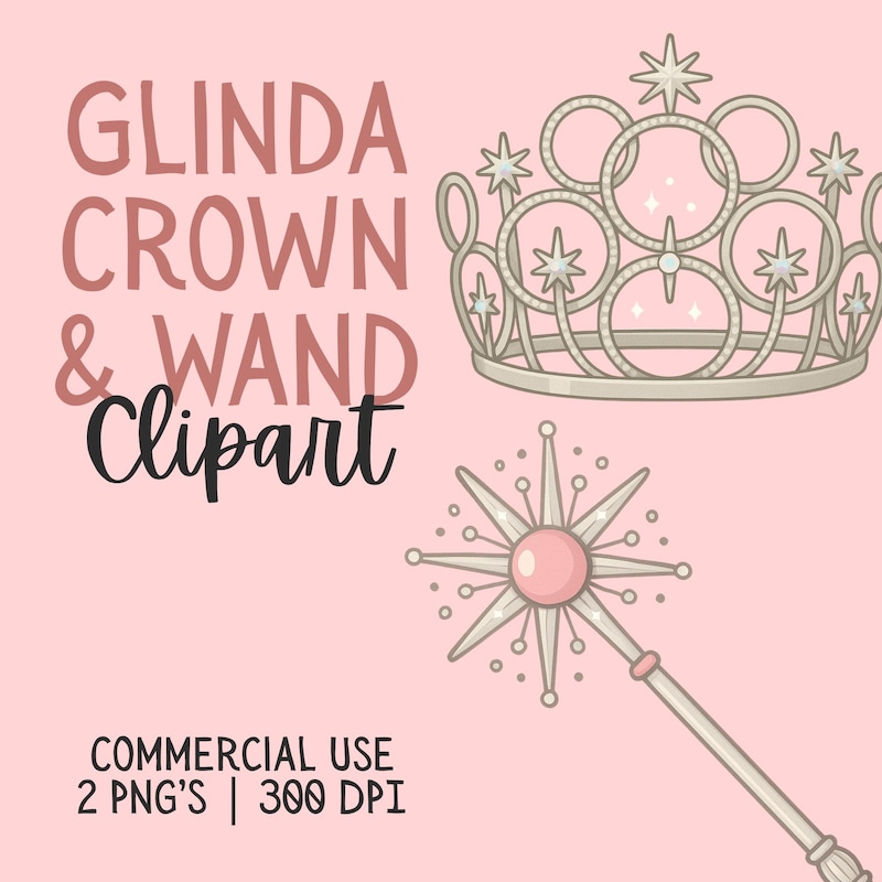 Glinda Magic Wand Png - Etsy