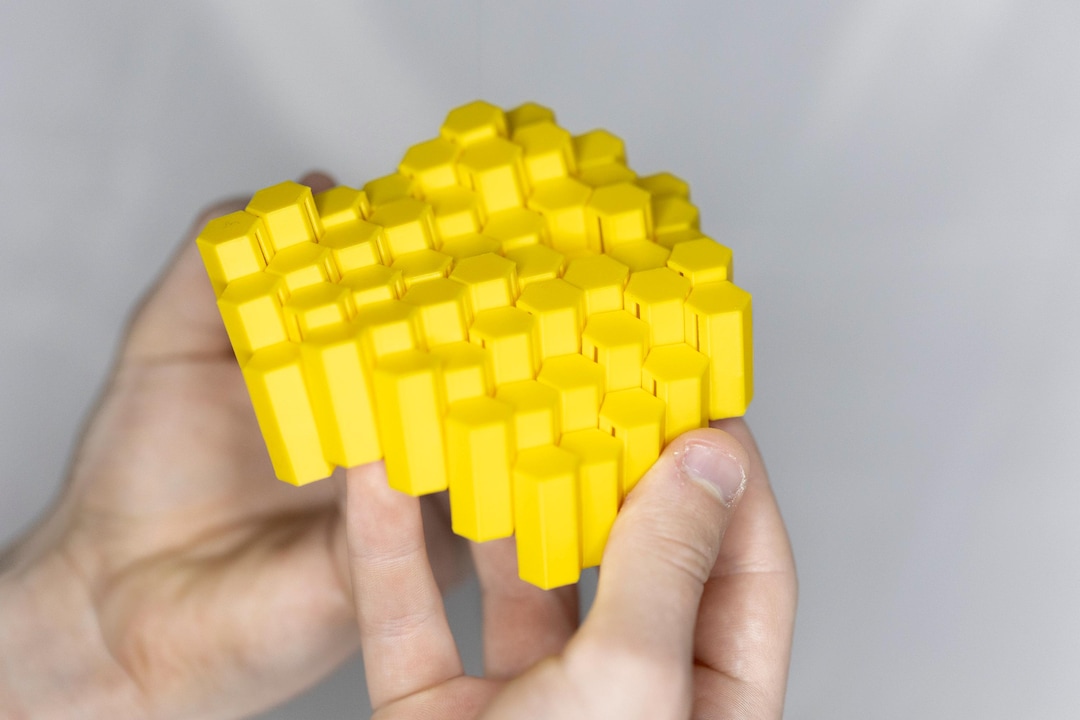 Honeycomb Hexagon Fidget -- 3D Printed Toy - Etsy