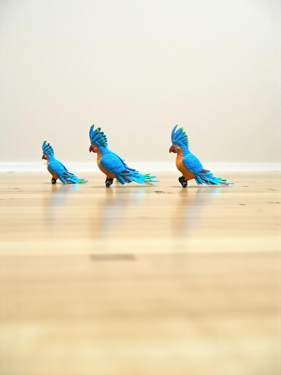 Handcrafted Resin Parrot Figurine – Tropical Shelf Decor - Etsy