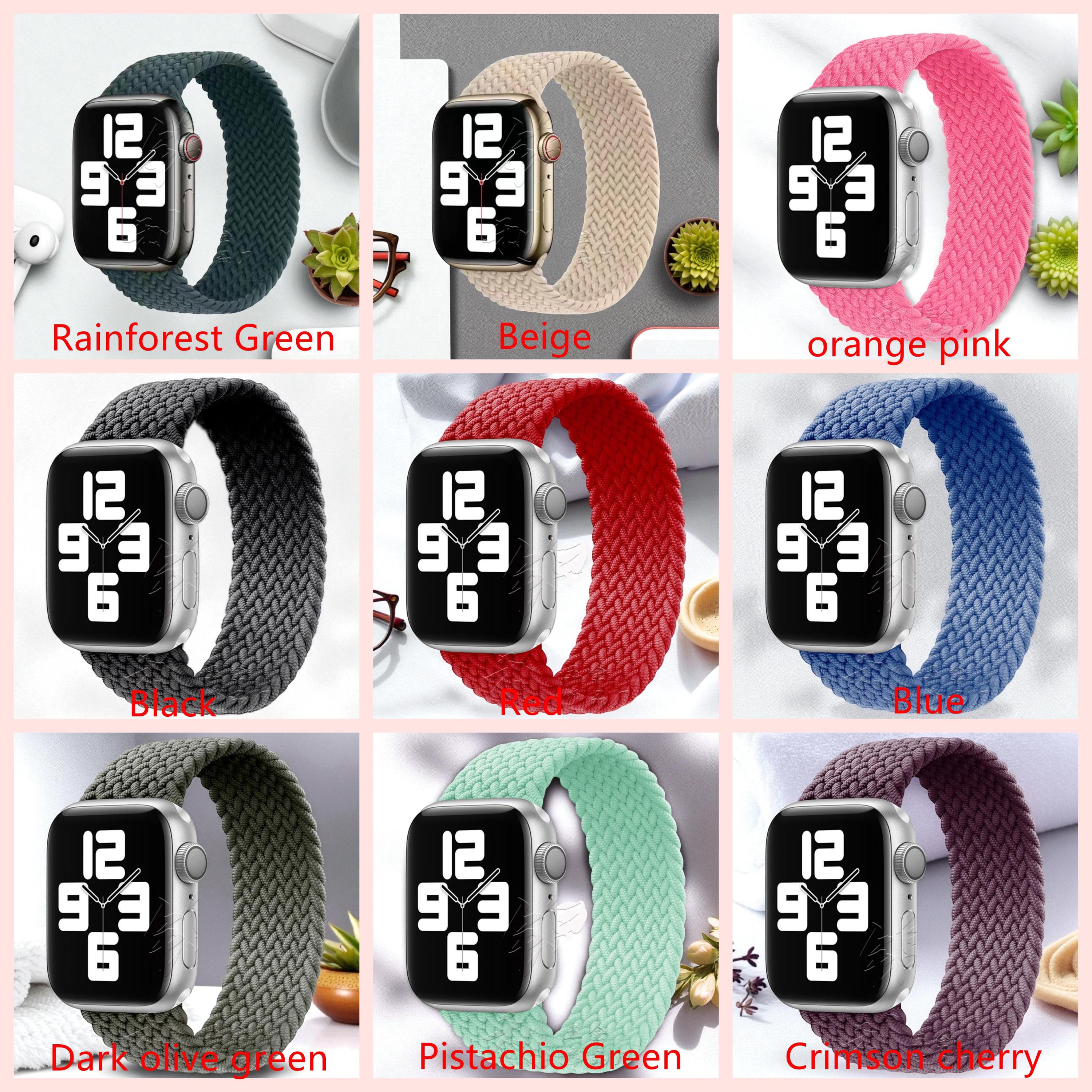 Braided Solo Loop for Apple Watch: Hand-braided Comfort Fit - Etsy