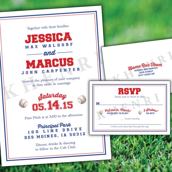 Baseball Wedding - Etsy