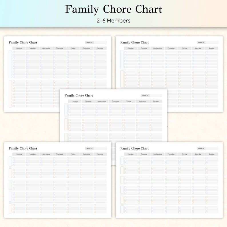 Cleaning Planner Bundle | Printable Editable PDF Canva Templates | ADHD ...