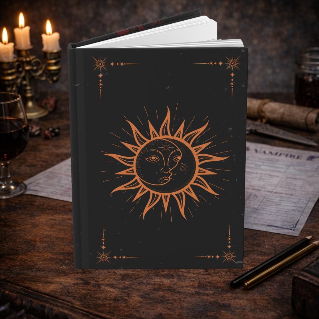 VTM Notebook Ravnos Vampire the Masquerade Clan Journal RPG Campaign ...
