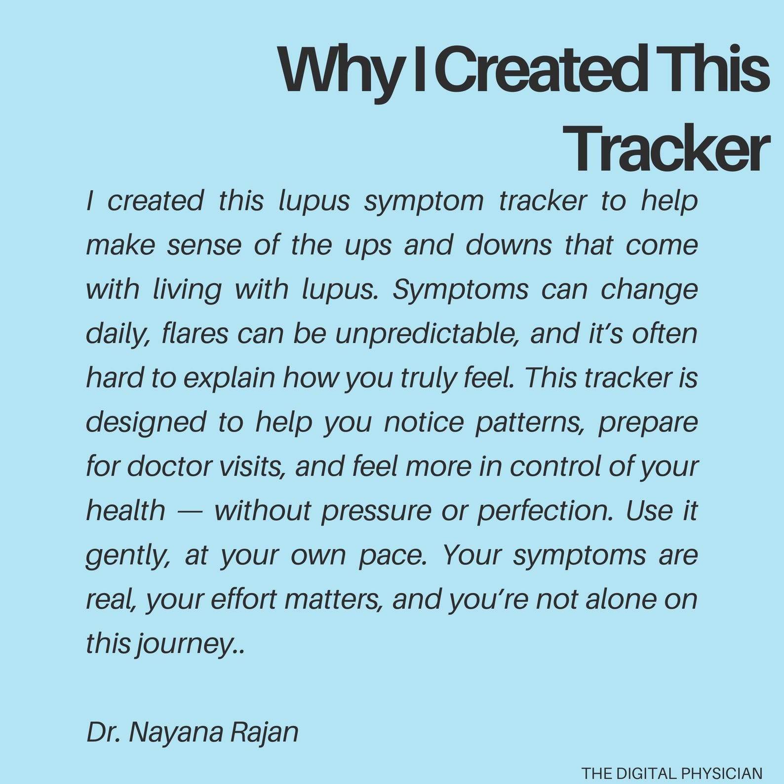 Lupus Symptom Tracker Printable | Daily Flare, Pain & Fatigue Log ...