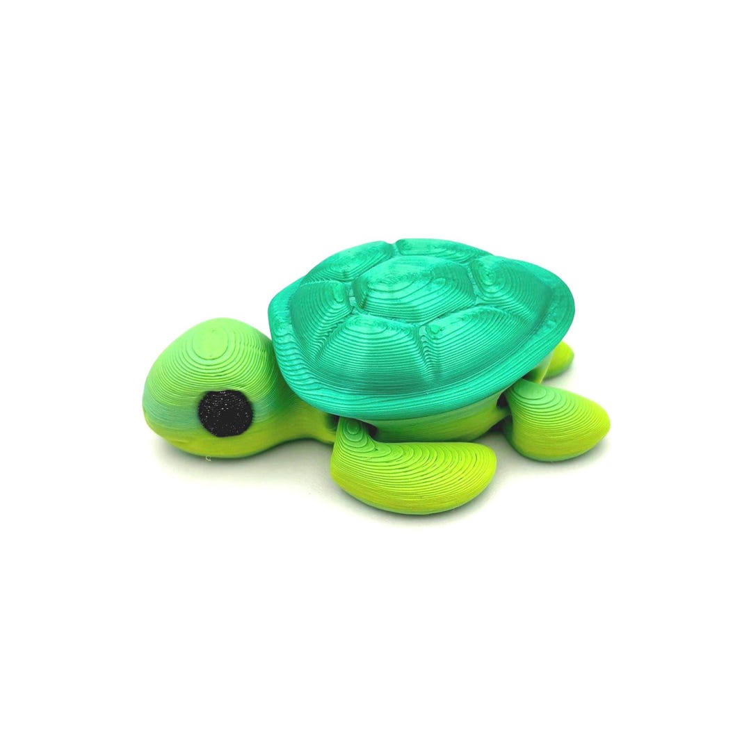 3D Printed Turtle With Articulated (moving) Joints - Etsy