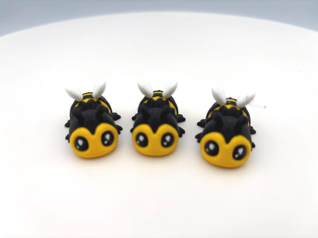 Cute Bees 3 Pack – 3D Printed Bumblebee - Etsy