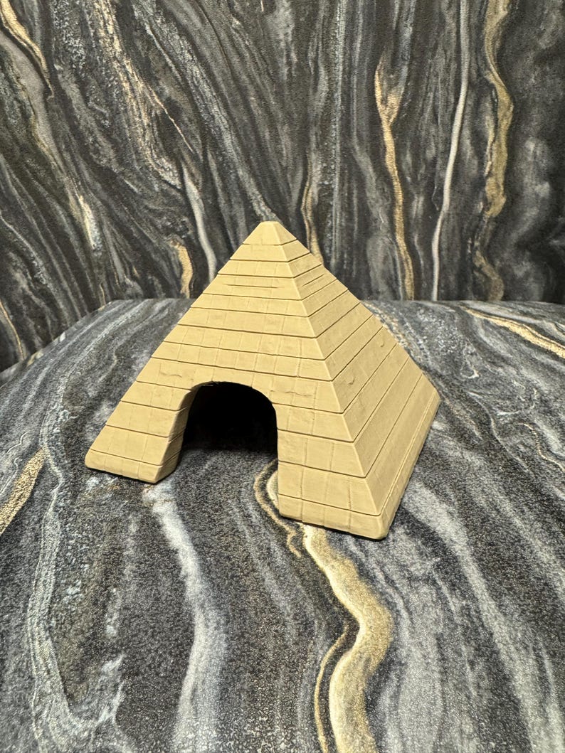 Egyptian Pyramid Terrarium Hideaway – Ancient Temple Style Reptile ...
