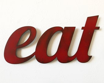 Eat word | Etsy